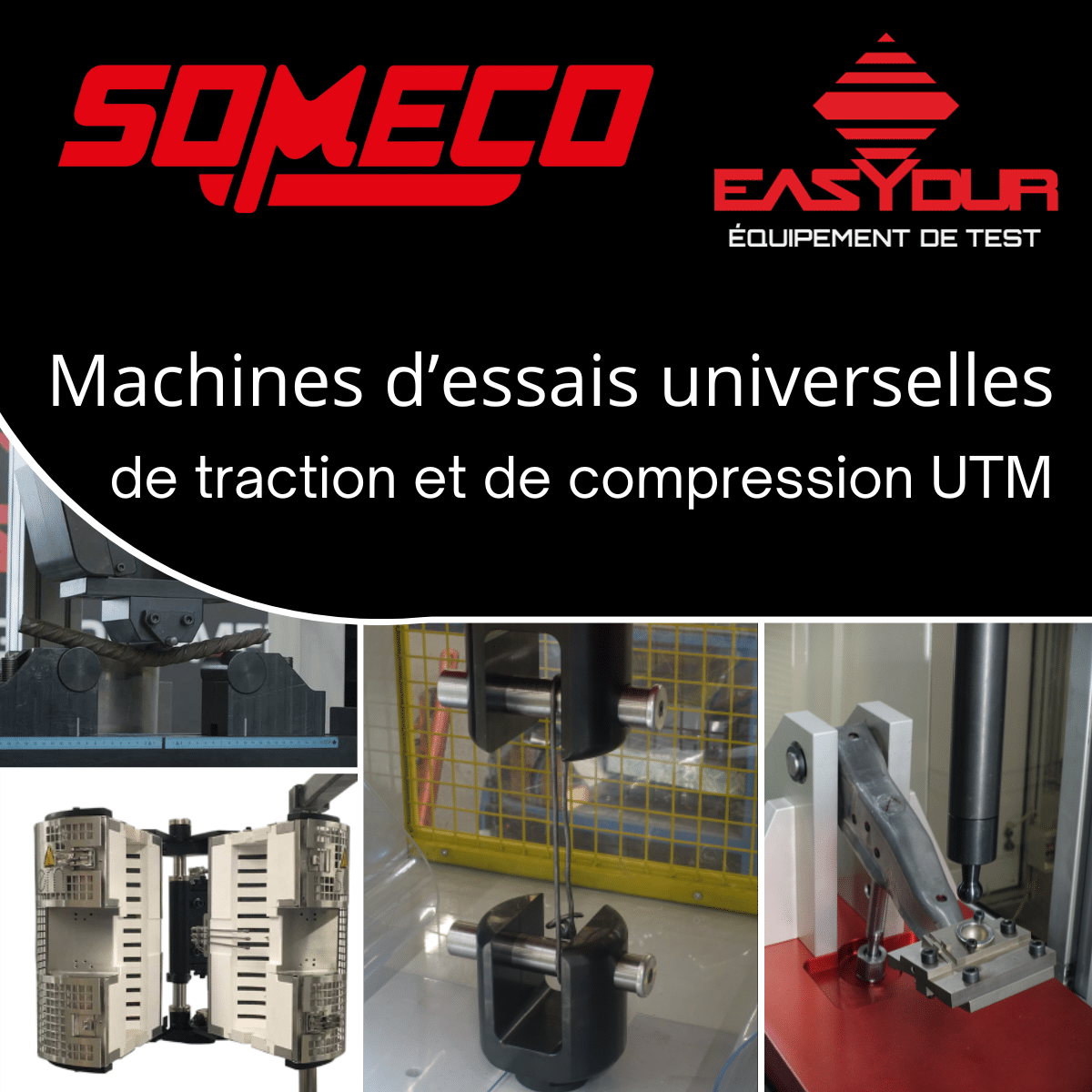 UTM, Universal testing Machine tensile & compression - Someco
