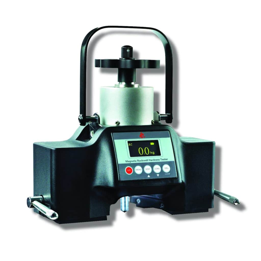 ROCKWELL/BRINELL Magnetic Base Digital Portable Durometer – HBR200-P ...